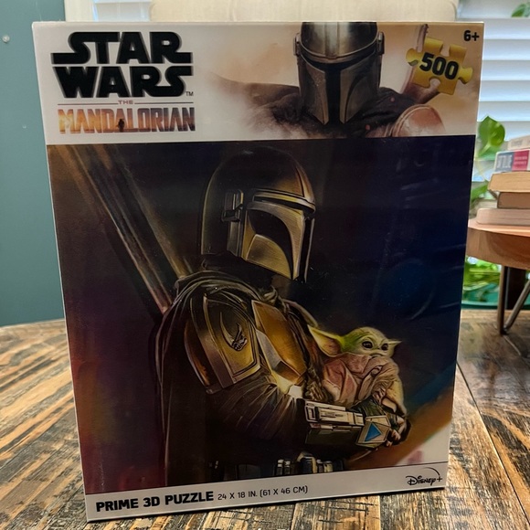 Disney | Toys | Nwot Starwars The Mandalorian 3d Jigsaw Puzzle | Poshmark